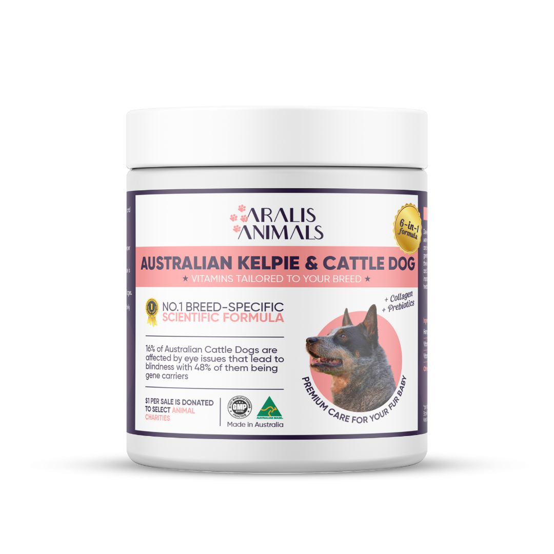 Buy Australian Cattle Dog Vitamins for Dogs in Australia | Aralis Animals