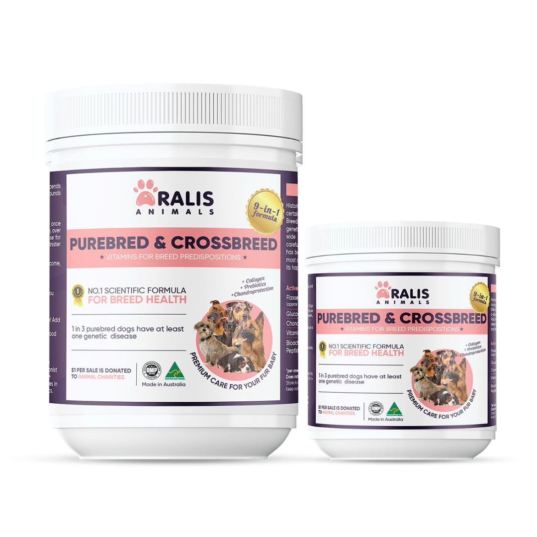Buy Purebred Crossbreed Dog Vitamins for Dogs in Australia | Aralis Animals